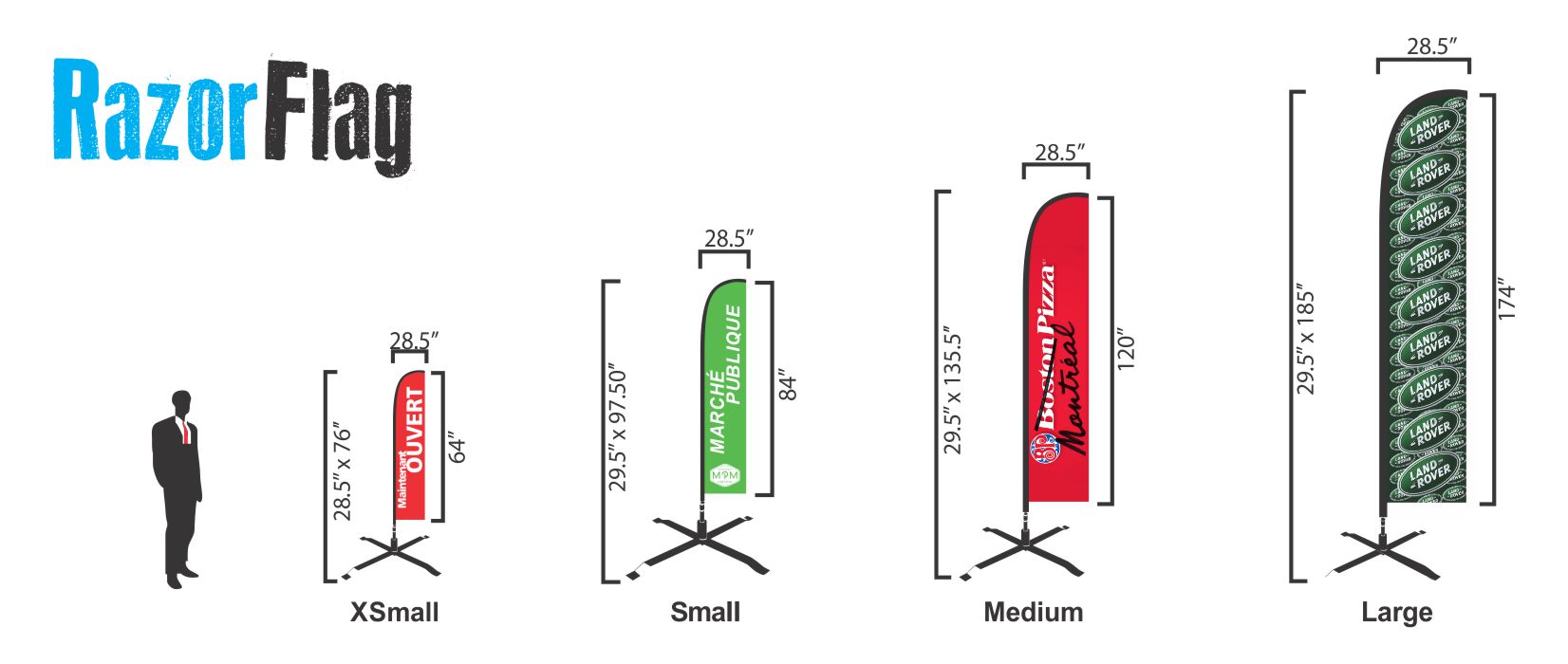 Price Charts - BannerStands.ca